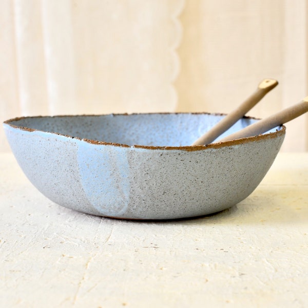 Large Rustic Bowl - Etsy