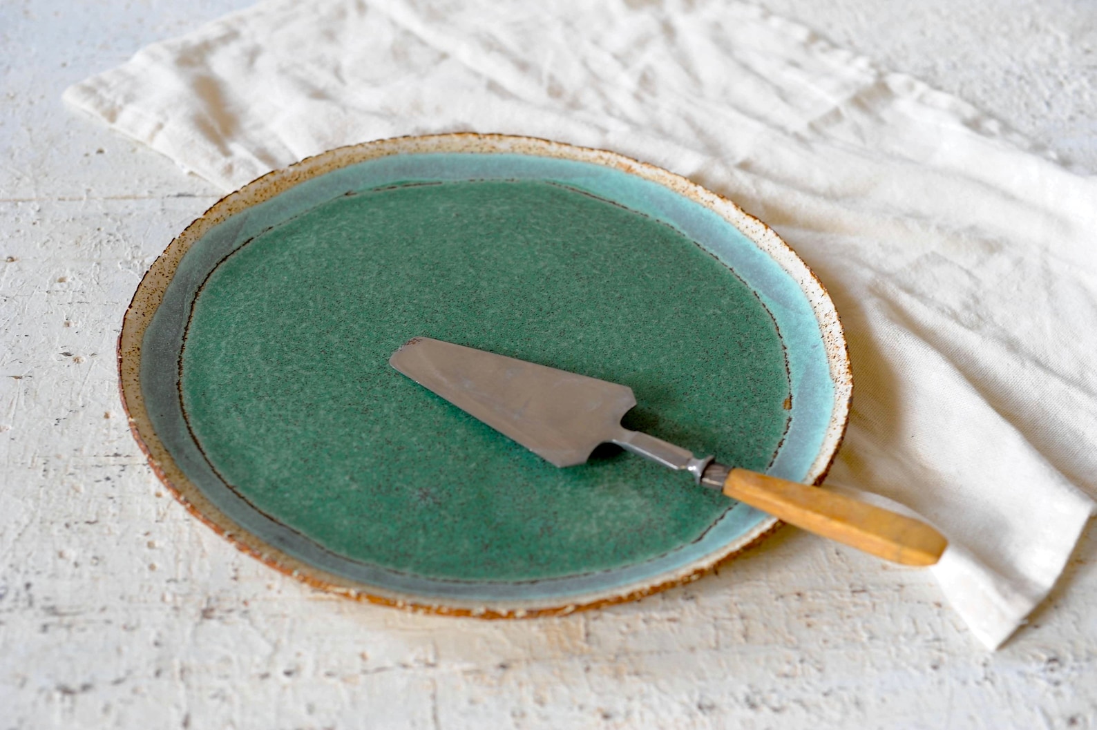 Large Rough Clay Platter - Etsy