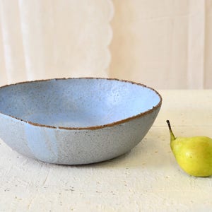 Ceramic Bowl Ceramic Bowl Blue Bowl Rustic Ceramic Salad - Etsy Israel