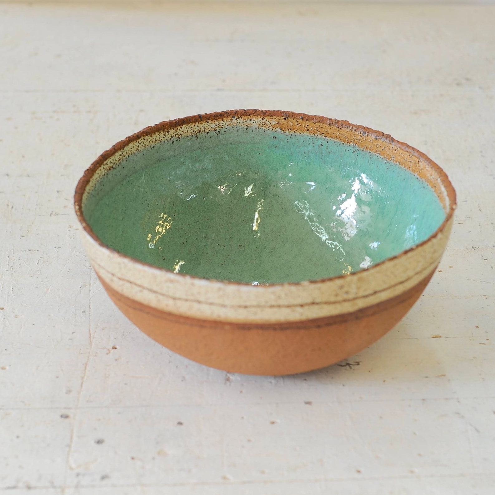 Ceramic Bowl, Large Bowl, Salad Bowl, Serving Bowl, Centerpiece Bowl ...