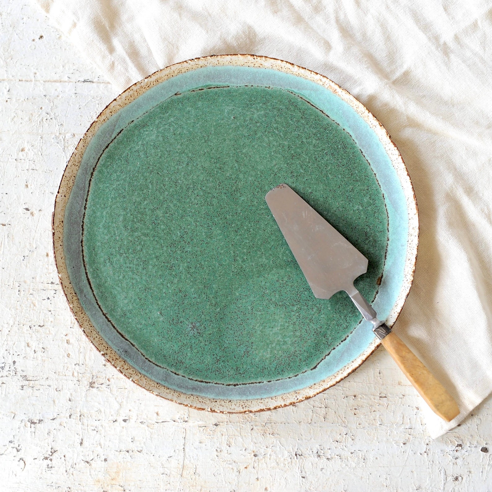 Large Rough Clay Platter - Etsy