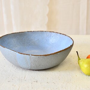Ceramic Bowl Ceramic Bowl Blue Bowl Rustic Ceramic Salad - Etsy Israel