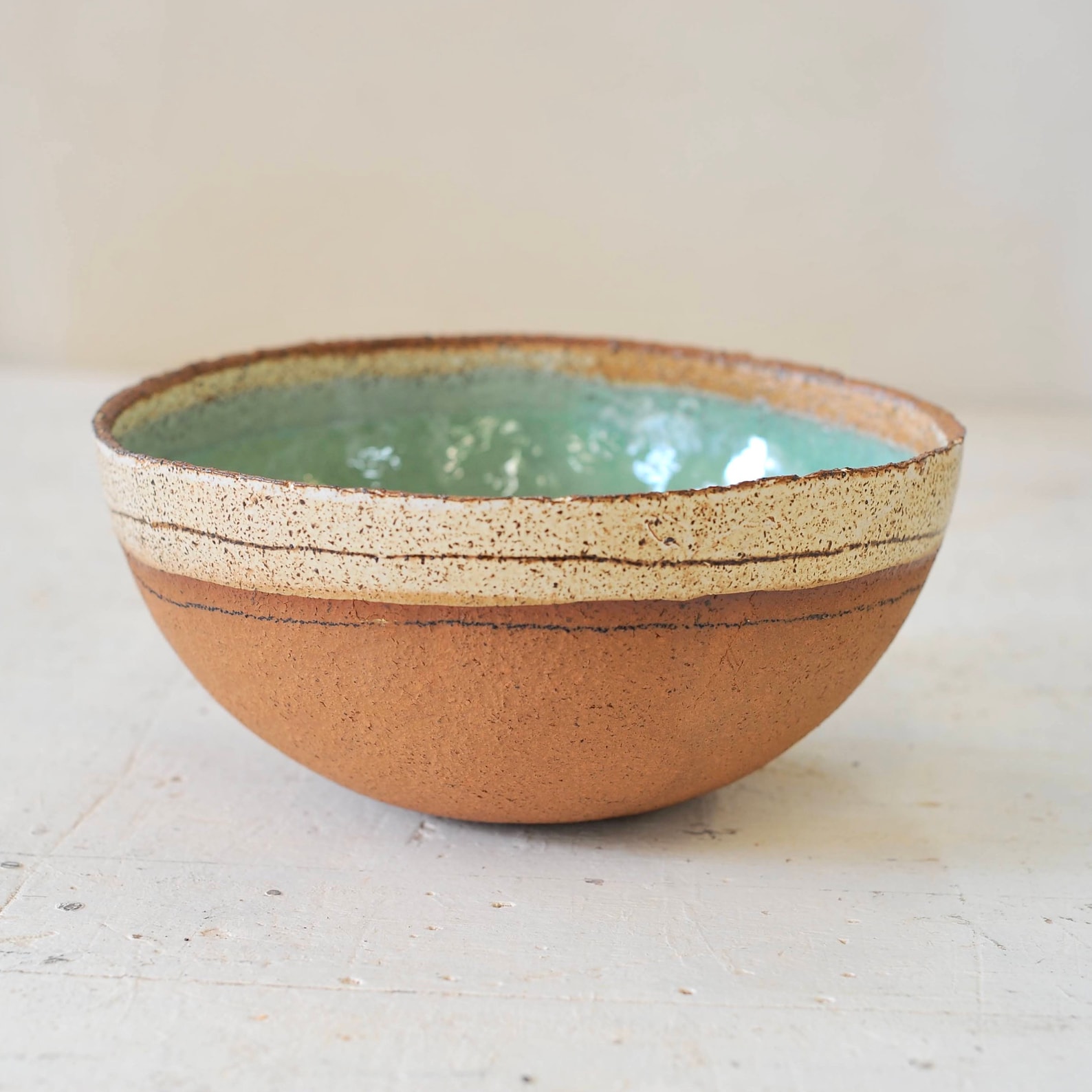 Ceramic Bowl, Large Bowl, Salad Bowl, Serving Bowl, Centerpiece Bowl ...