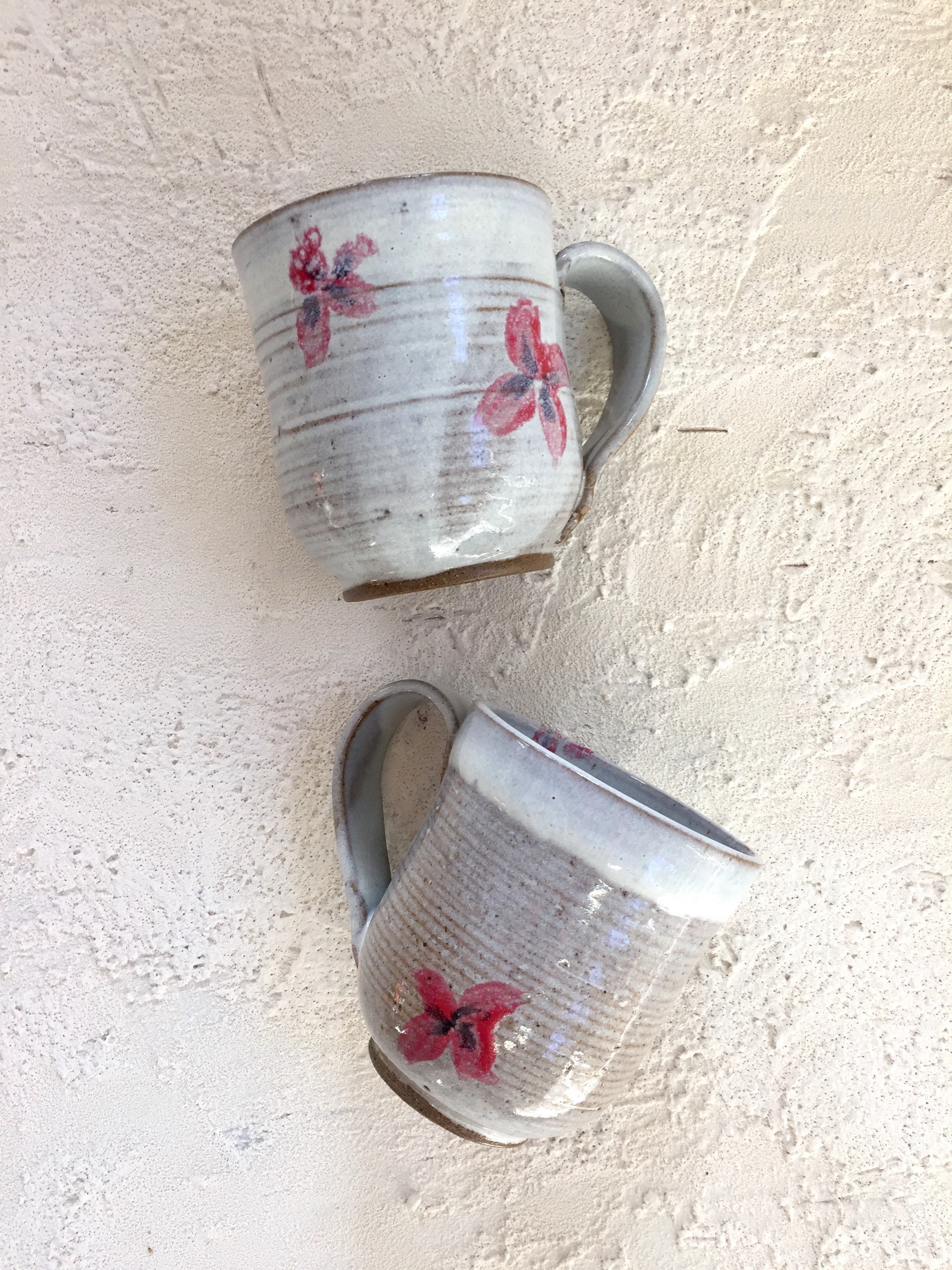 French Rustic Pottery Mug - Etsy