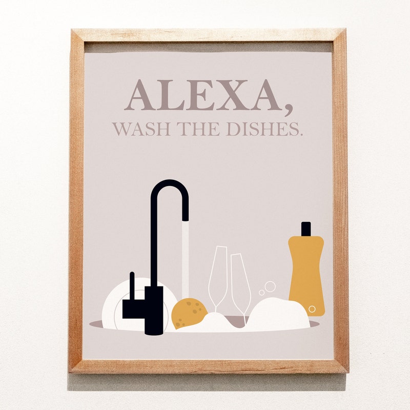 Wash Dishes Sign - Etsy