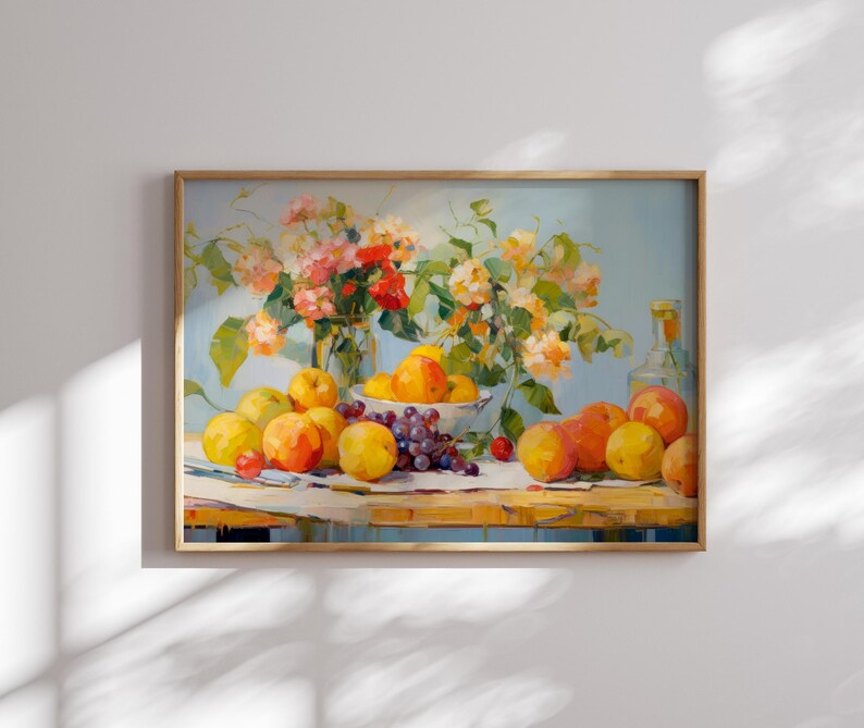 Kitchen Still Life Oil Painting, Original Oil Painting Still Life ...