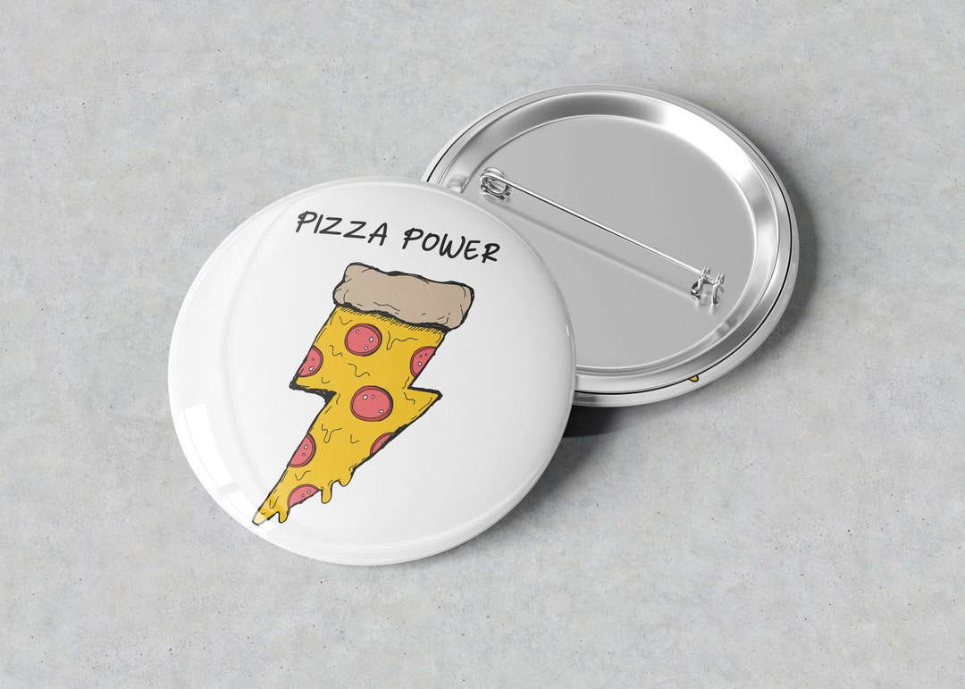 Pizza Power Bumper Sticker Art (digital Download) - Etsy