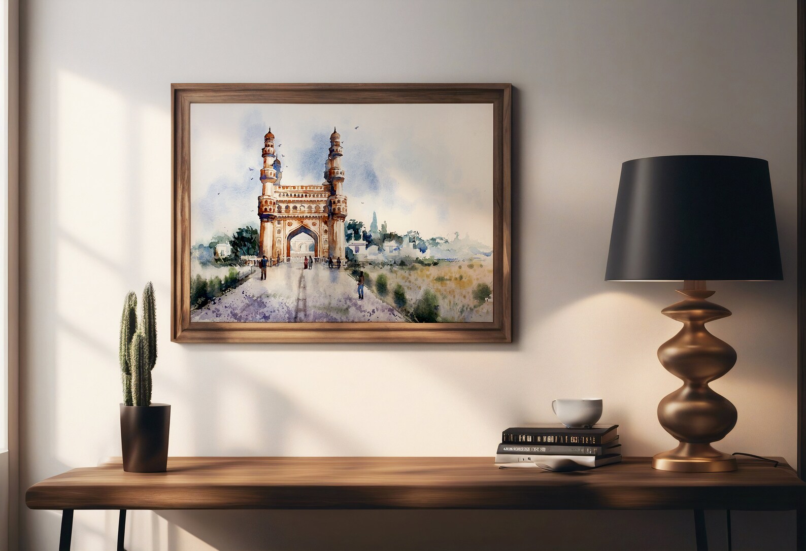 Hyderabad Charminar Print Wall Art, Hyderabad Photo, Charminar Poster ...