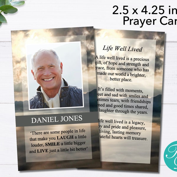 Memorial Cards - Etsy