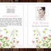 Daisy Funeral Program Template | Order of Service With Daisies | Daisy ...