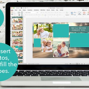 Funeral Video Slideshow Template for Memorial Service | Funeral ...