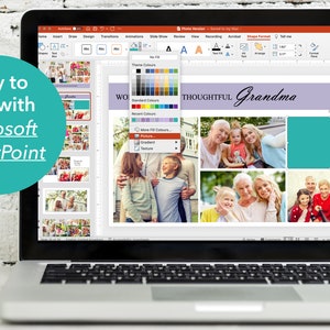 Premium Funeral Slideshow Template | Purple Celebration of Life ...