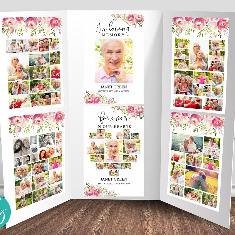 Funeral Memory Board - Etsy