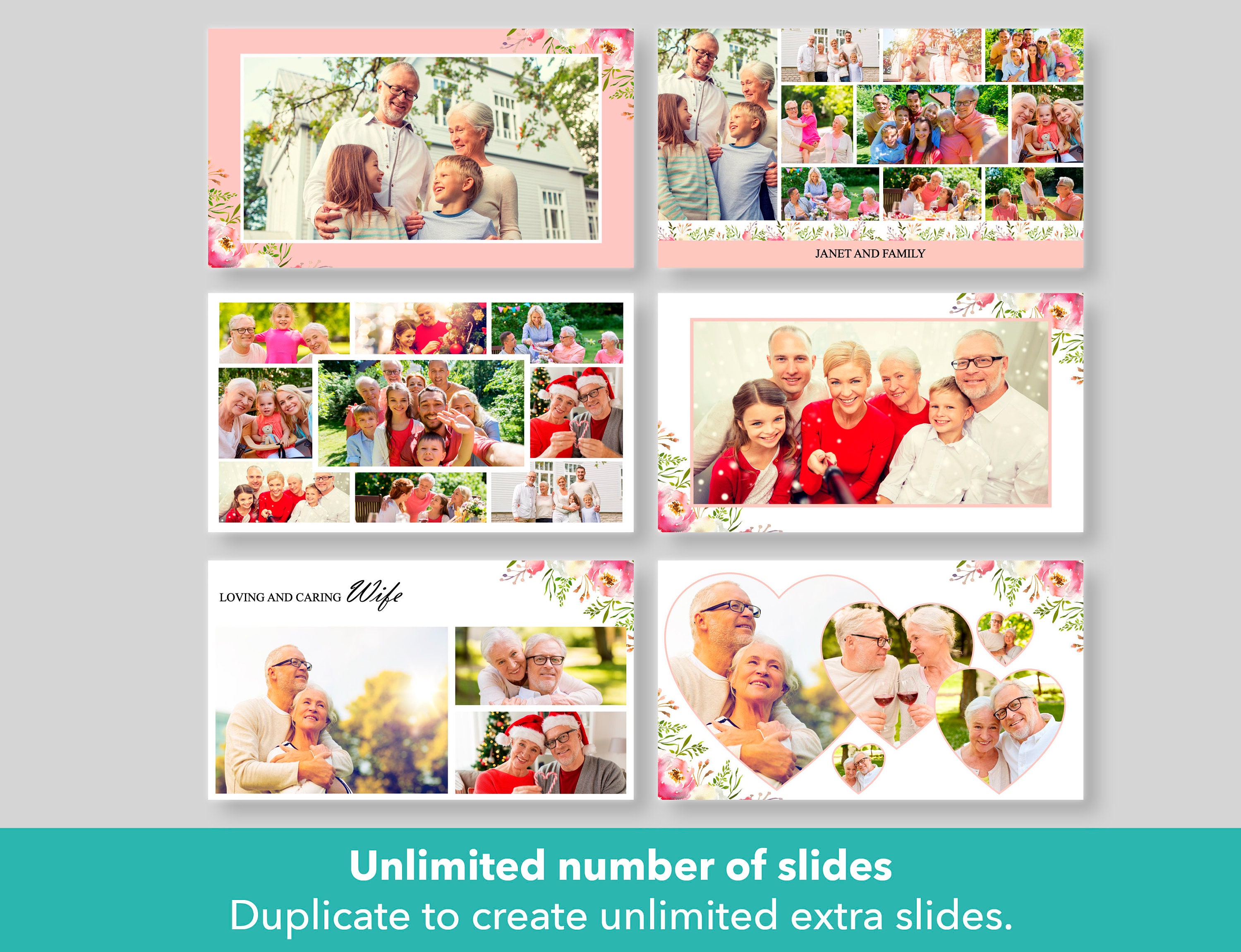 Funeral Video Slideshow Template for Memorial Service | Funeral ...