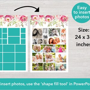 Funeral Poster and Funeral Welcome Sign Bundle | Funeral Photo Display ...