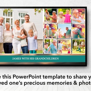 Funeral Video Slideshow Template for Memorial Service | Funeral ...