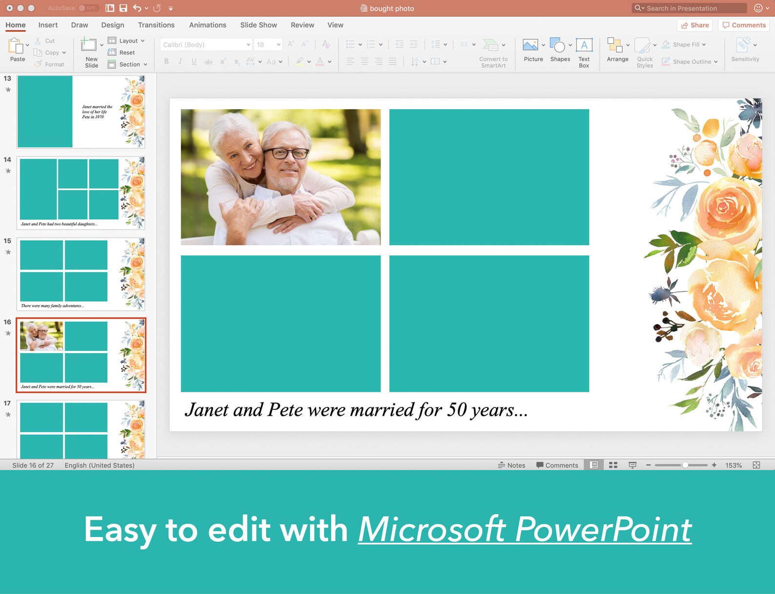 Funeral Slideshow Template + FREE Funeral Program | Funeral Powerpoint ...