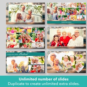 Funeral Video Slideshow Template for Memorial Service | Funeral ...