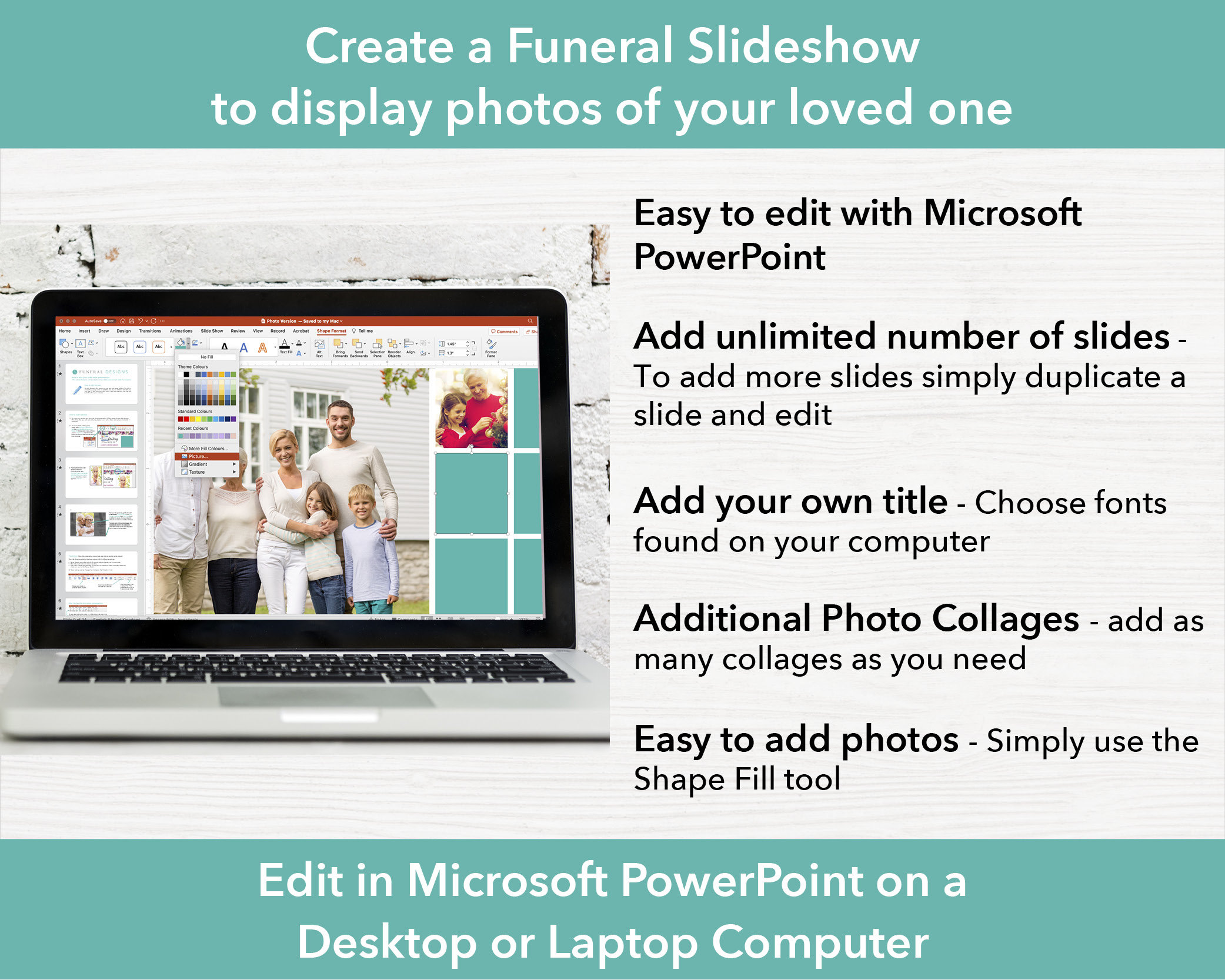 Funeral Slideshow Template Powerpoint, Purple Funeral Powerpoint ...