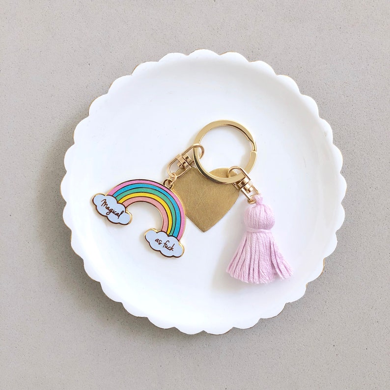 Magical Af Gold Glitter Pin Cute Enamel Pin For Jackets And Etsy