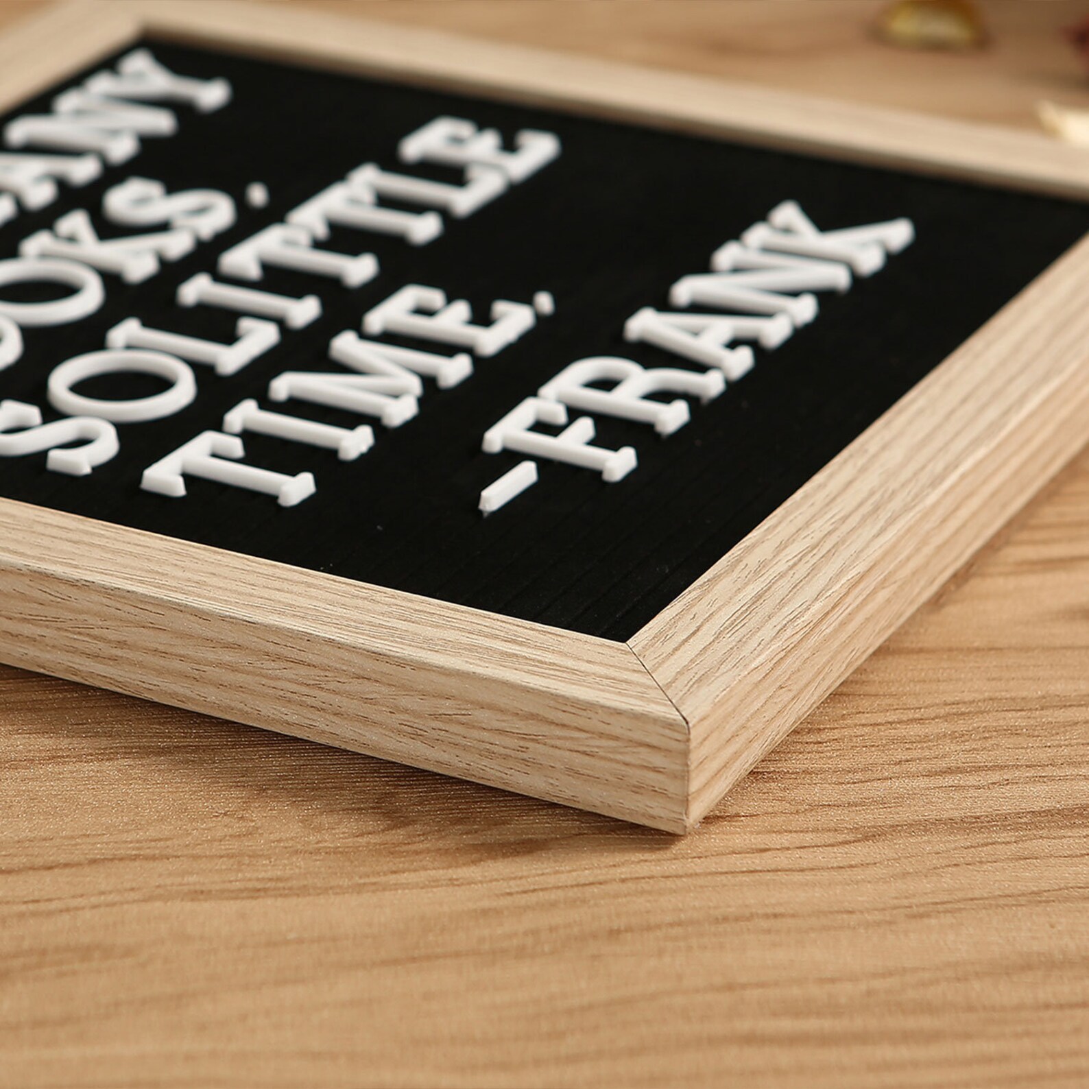 Letter Board by Crystal Lemon, Felt Letter Board, 10x10 Inches ...