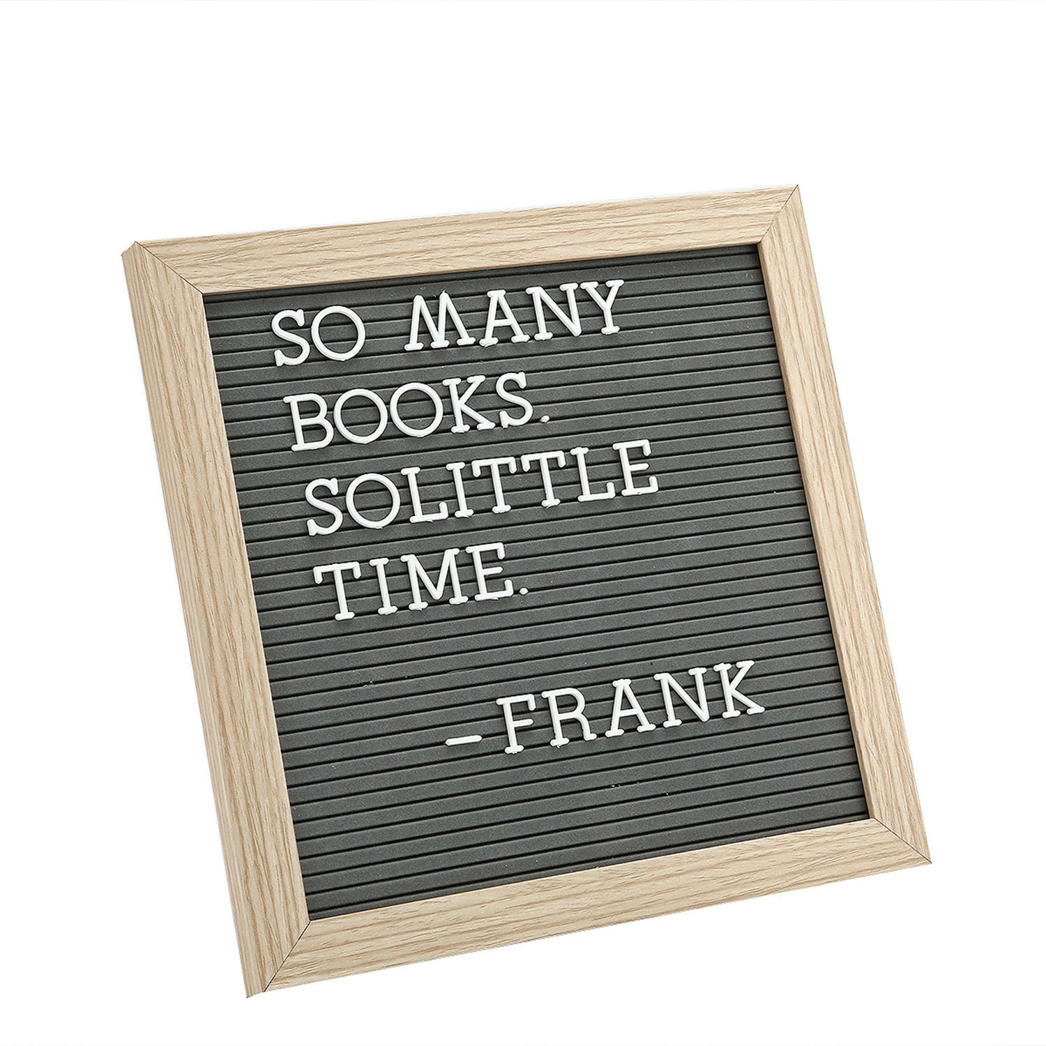 Letter Board by Crystal Lemon, Felt Letter Board, 10x10 Inches ...