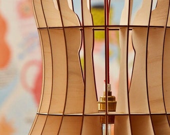 Laser Cut Lamp Shade - Etsy UK