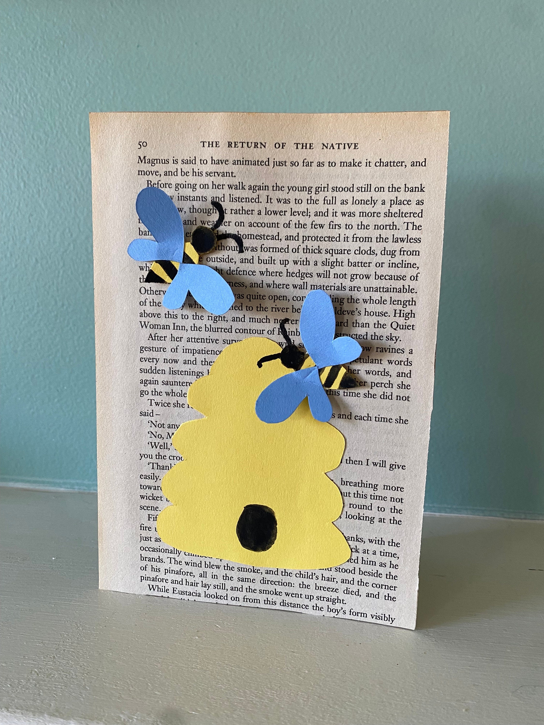 Honey Bee and Hive Card: Happy / Celebration / Baby or Wedding - Etsy