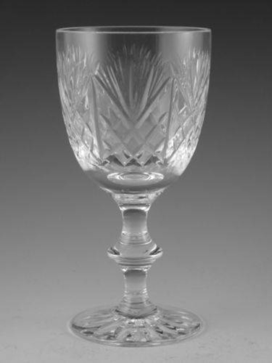 EDINBURGH Crystal - IONA Cut - Wine Glass / Glasses - 5 1/4" (1st) - Etsy