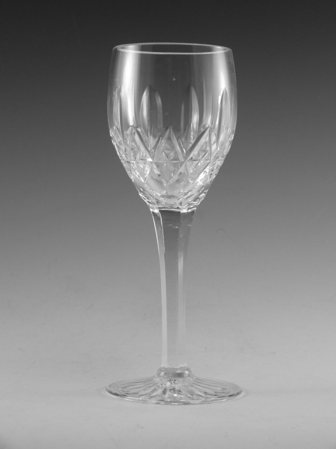 STUART Crystal - GLENCOE Cut - Cut Stem Sherry Glass / Glasses - 5 7/8 ...