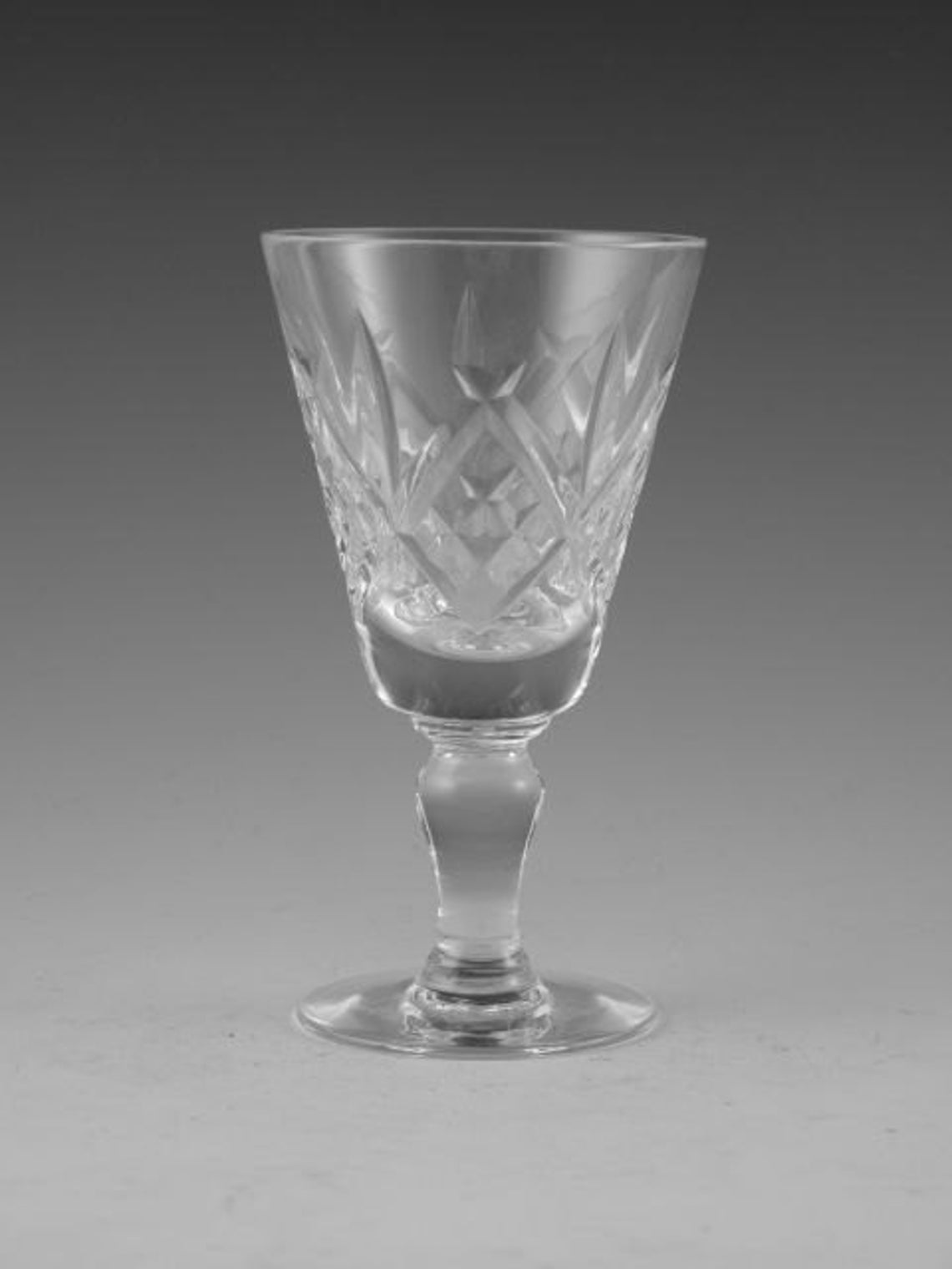 Royal DOULTON Crystal - JULIA Cut - Port Wine Glass / Glasses - 3 7/8 ...