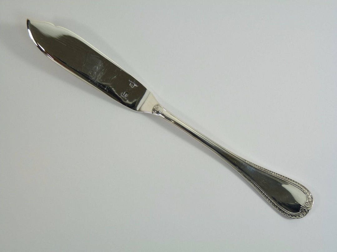 CHRISTOFLE Cutlery - MALMAISON Pattern - Fish Knife / Knives - 7 3/4 ...