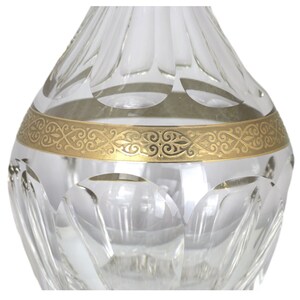 MOSER Crystal Gold POPE Cut Decanter / Decanters 35cm - Etsy