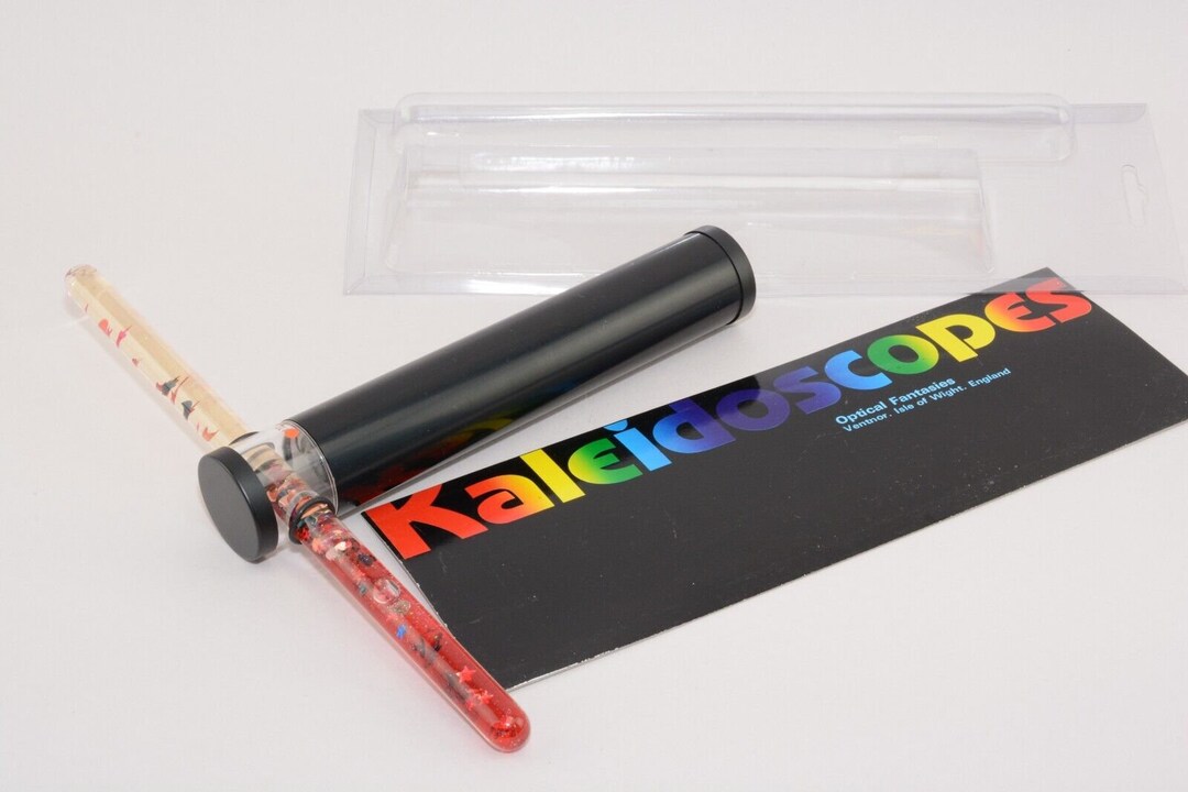 Crossbar KALEIDOSCOPE Flow SCOPE Toy Optical Fantasies Ventnor IOW 1980 ...