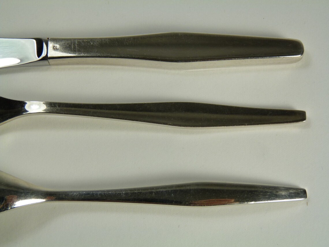 CHRISTOFLE Cutlery ORLY Pattern Dessert Fork / Forks 6 | Etsy