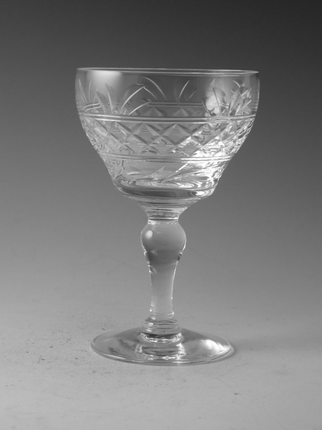 STUART Crystal - IMPERIAL Cut - Cocktail Glass / Glasses - 4 1/8" - Etsy