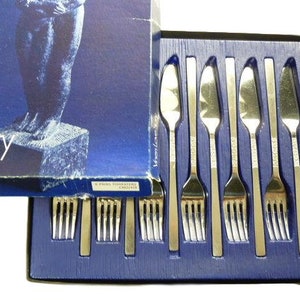 VINERS Cutlery - LOVE STORY Pattern - Fish Set for 6 Persons - Etsy