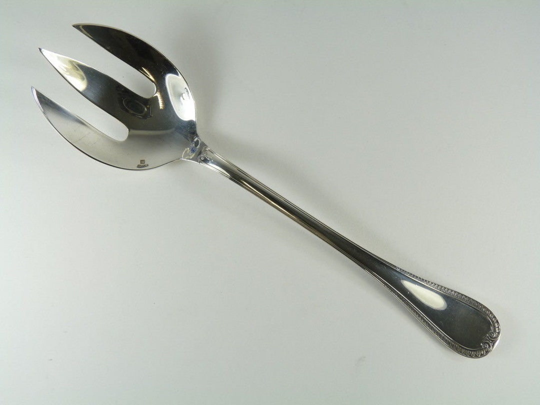 CHRISTOFLE Cutlery - MALMAISON Pattern - Salad Serving Fork - 9 3/4" - Etsy
