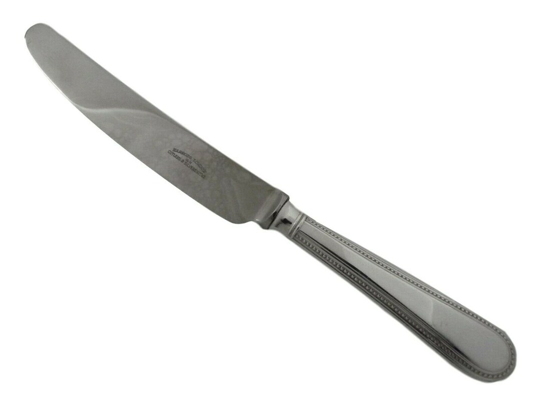 Harrods Silver Plate Cutlery - Bead Design - Dessert Knife / Knives - 8 ...