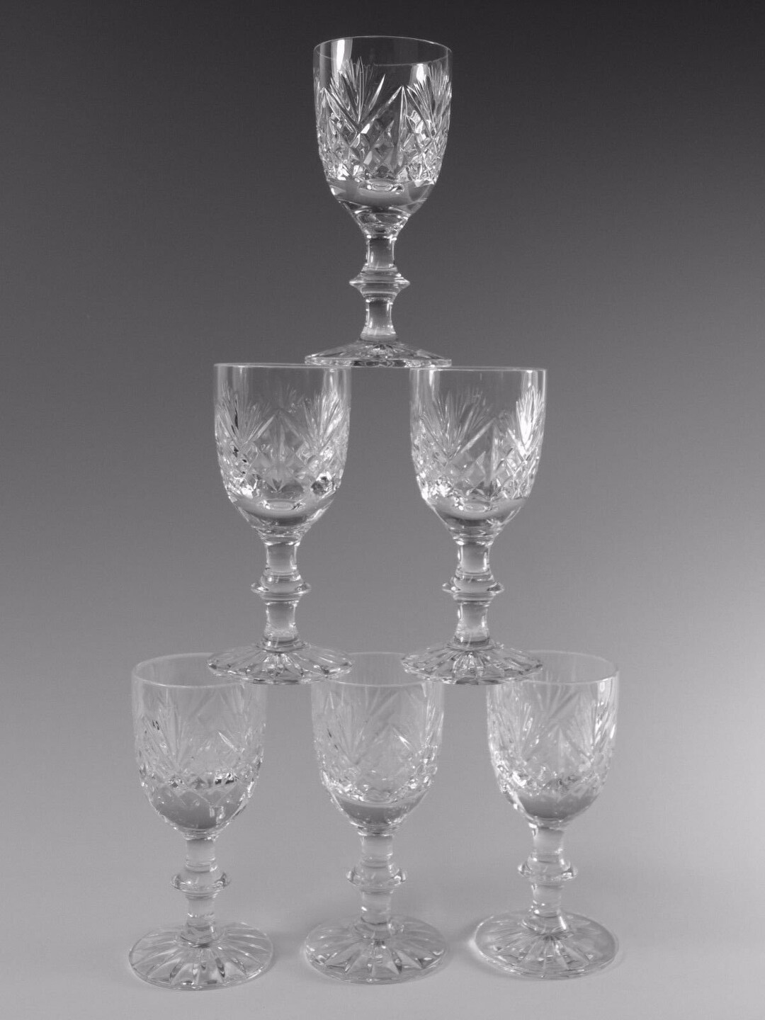 Edinburgh Crystal - Iona Cut - Liqueur Glasses - Set OF 6 - Etsy Canada