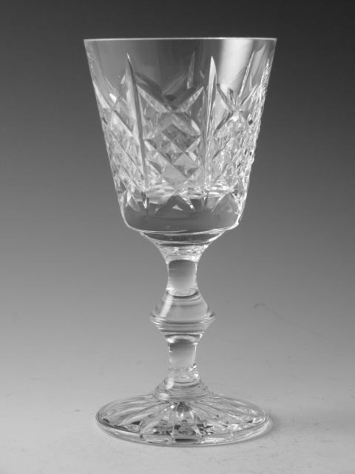 EDINBURGH Crystal - HIGHLAND Cut - Wine Glass / Glasses - 5 3/8" - Etsy