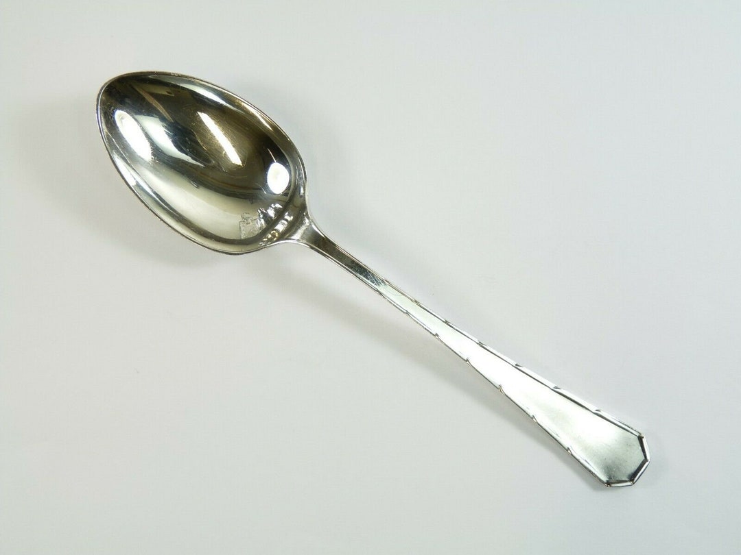 EPNS Silver Plate - BELVEDERE Pattern - Dessert Spoon / Spoons - 7 1/4 ...