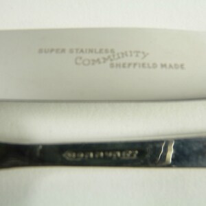 ONEIDA Community - MORNING STAR Pattern - Dessert Fork / Forks - 7 1/8 ...