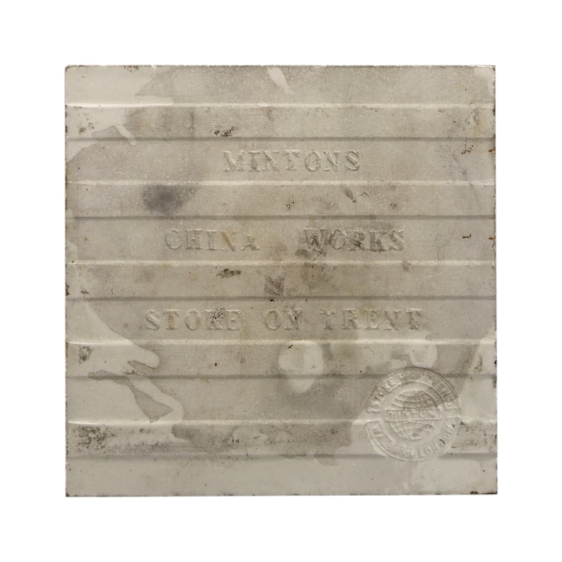 Antique MINTONS Tile the Finding of Moses Old Testament John MOYR SMITH ...