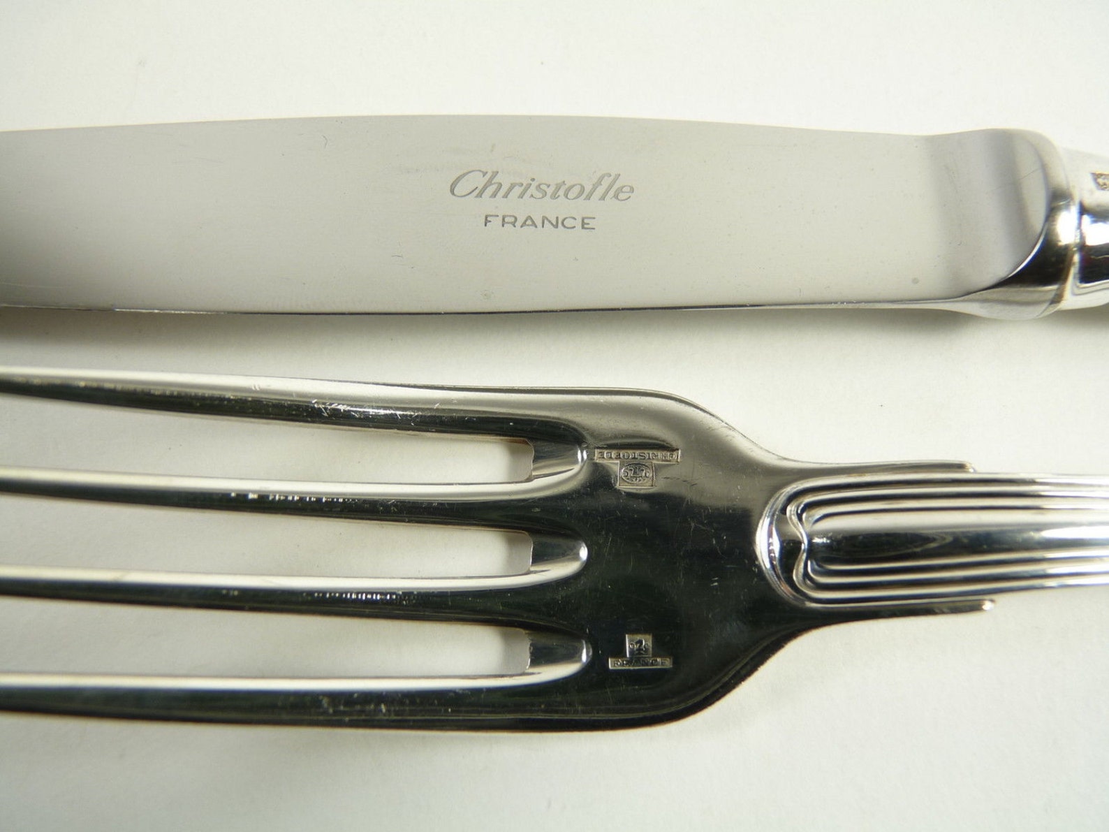 CHRISTOFLE Cutlery PORT ROYAL Pattern Table Fork / Forks | Etsy