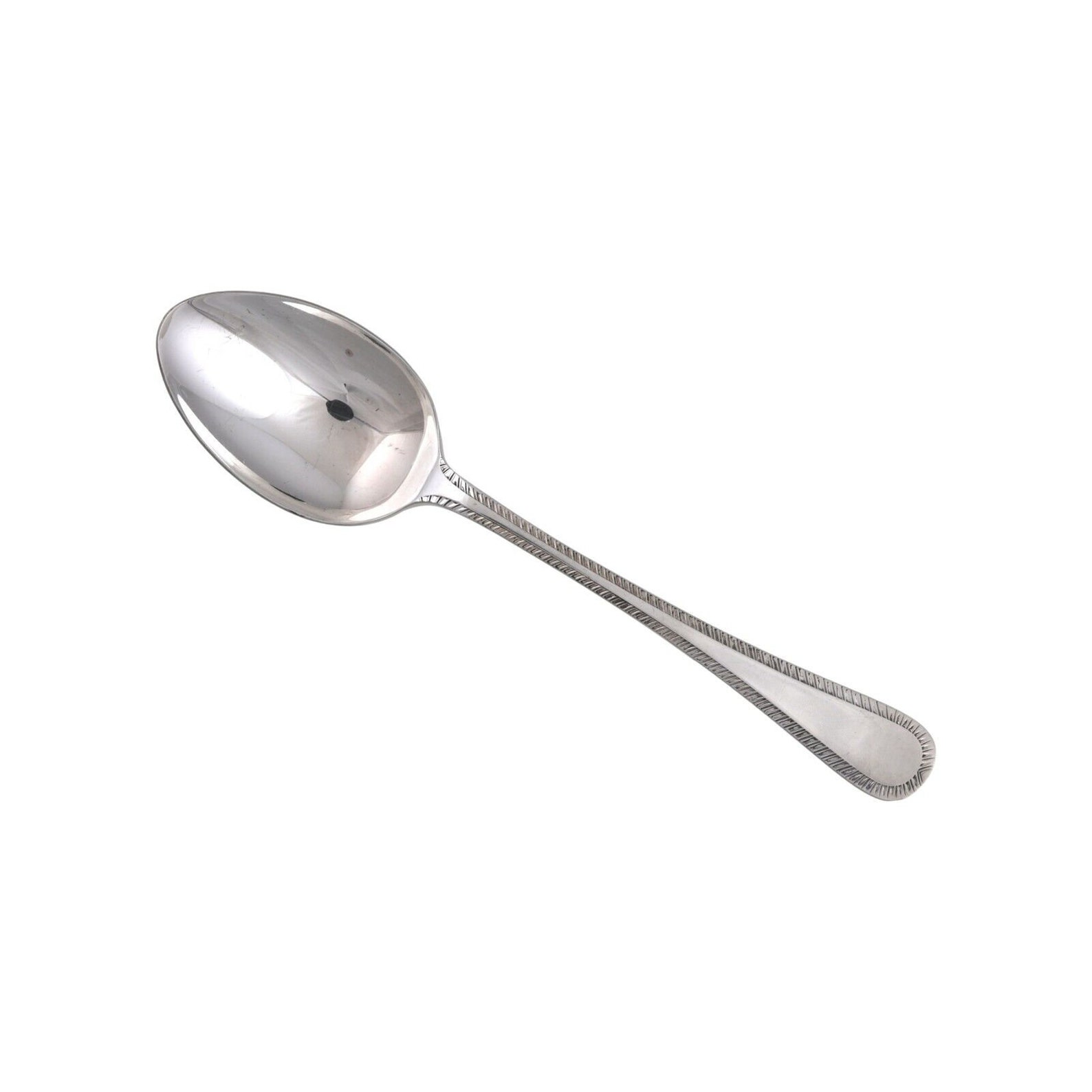 EPNS Silver Plate Cutlery - FEATHER EDGE - Table Spoon / Spoons - 8 3/4 ...