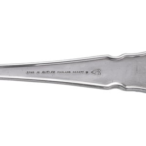 BUTLER EPNS Silver Plate - DUBARRY Pattern - Fish Knife / Knives - 8 1/ ...