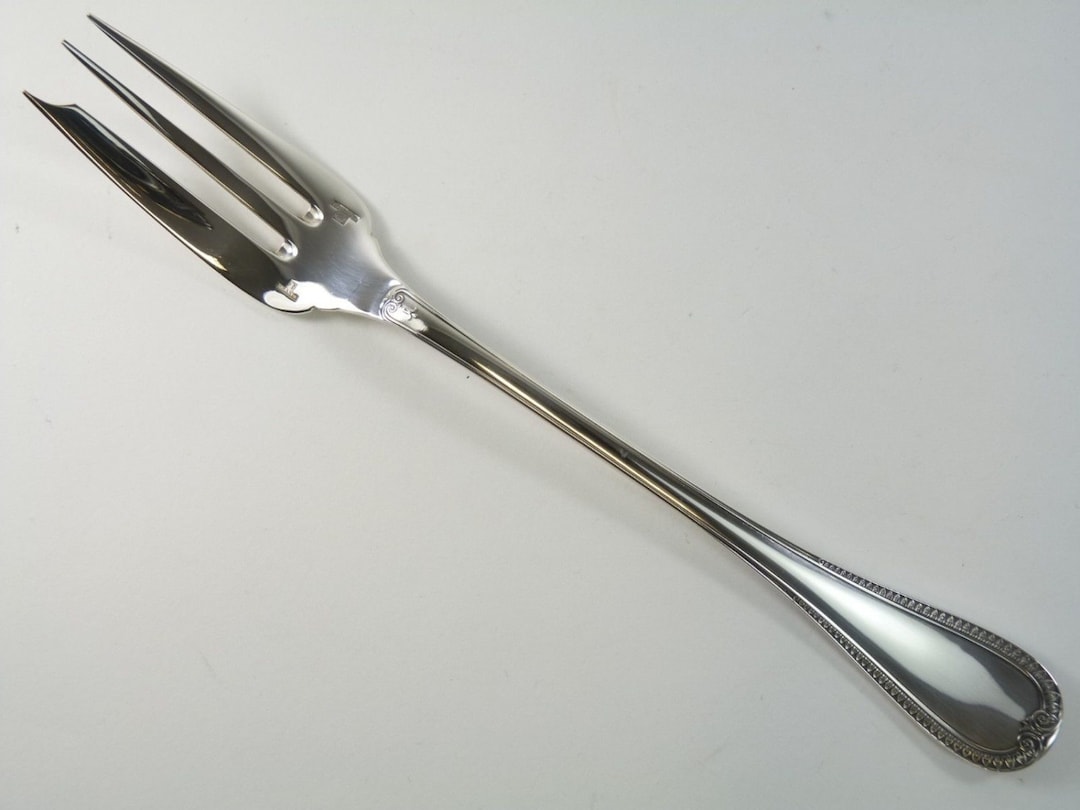 CHRISTOFLE Cutlery - MALMAISON Pattern - Serving Fork / Forks - 10" - Etsy