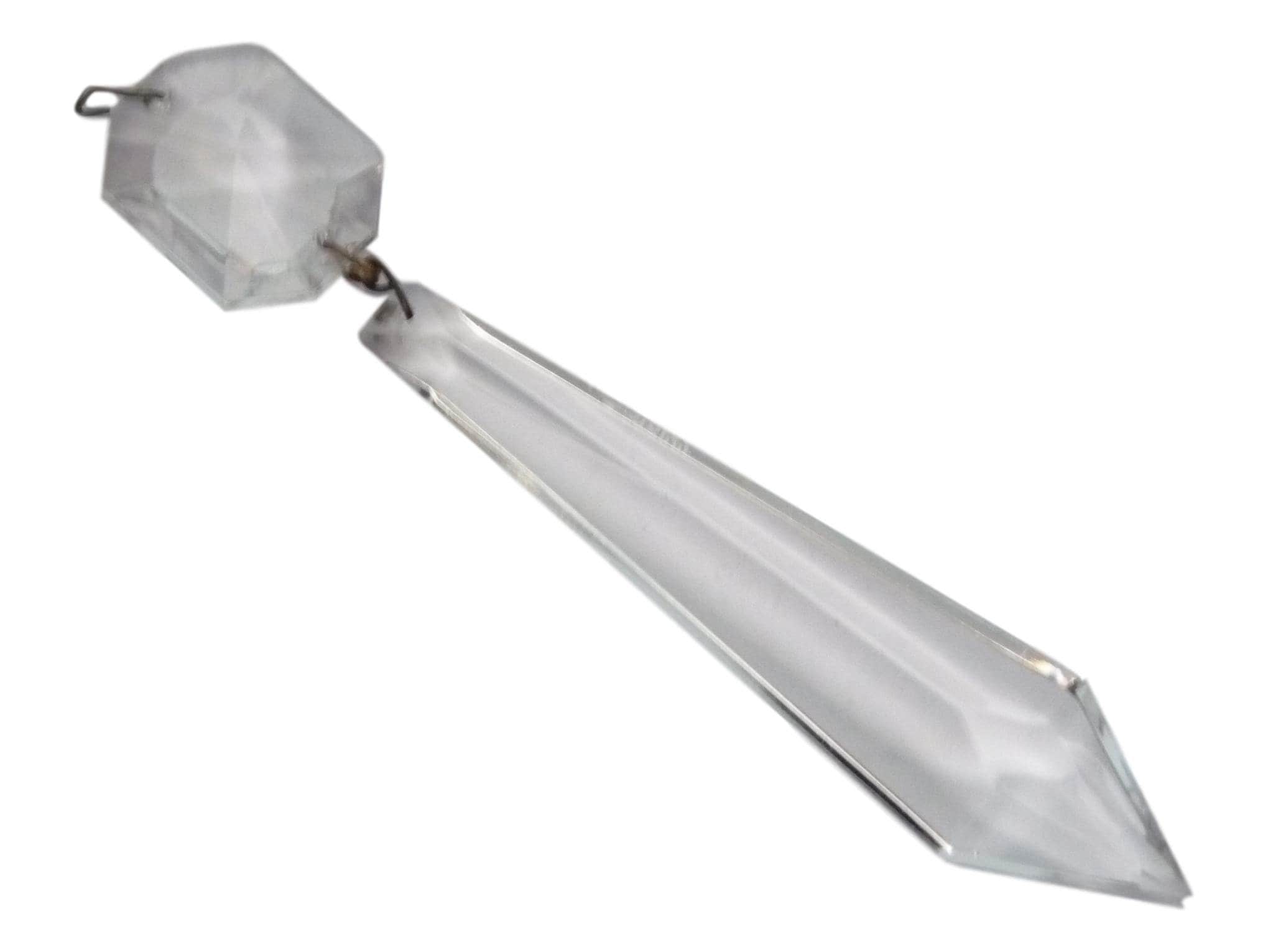 WATERFORD Crystal Replacement Parts Chandelier / Side Light Drops 5 1/2 ...