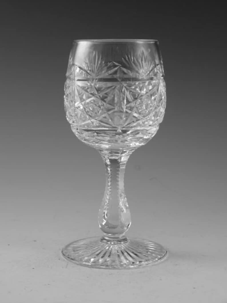 Thomas WEBB Crystal SHERATON Cut Sherry Glass / Glasses - Etsy